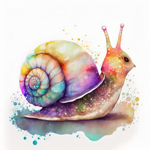 Rainbow Snail Free Stock Photo - Public Domain Pictures