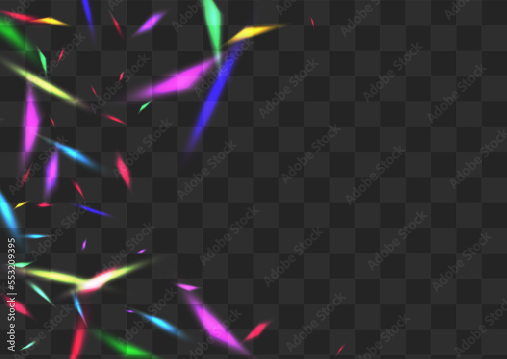 Glow Glare Vector Transparent Background. Neon Stock Vector | Adobe Stock