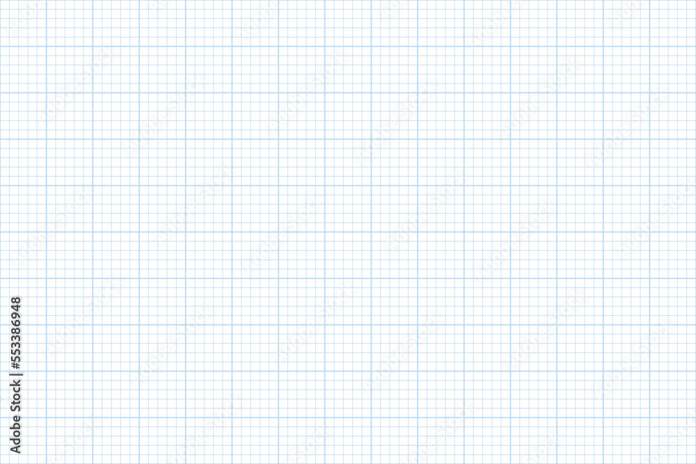 Millimeter graph paper grid seamless pattern. Abstract geometric square ...