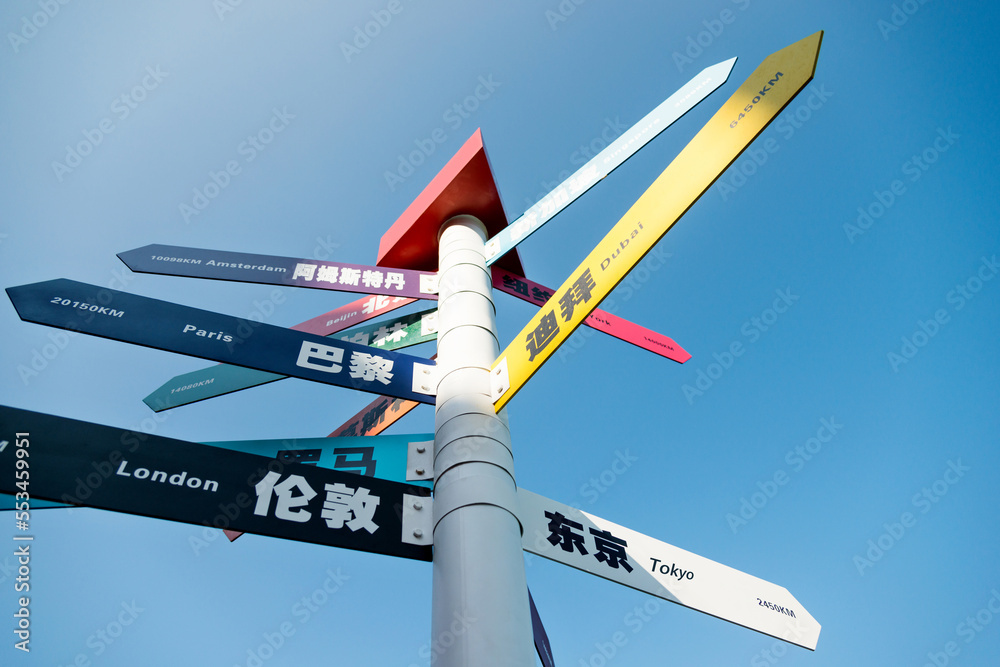 Photo Stock Postal code, direction of capital cities and their distance ...
