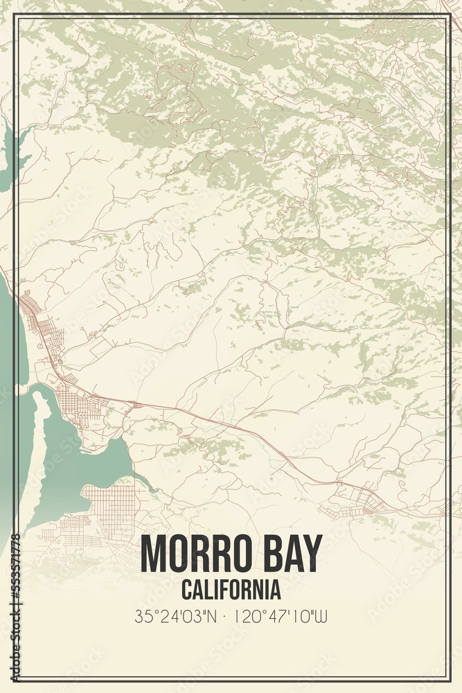 Exciting Map Of Morro Bay California Pictures