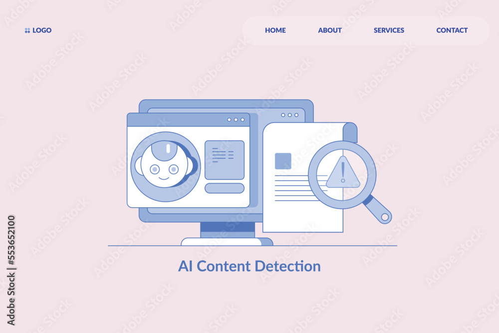 Software system detecting content generated from ai machine technology ...