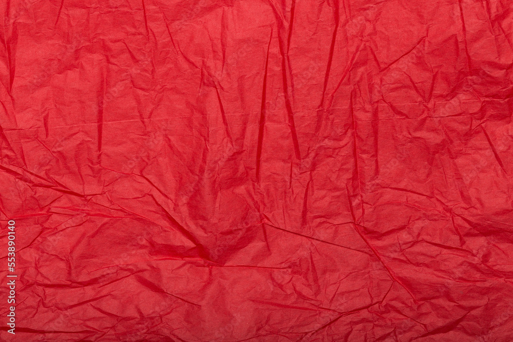 paper texture crumpled red paper background texture or overlay Stock ...
