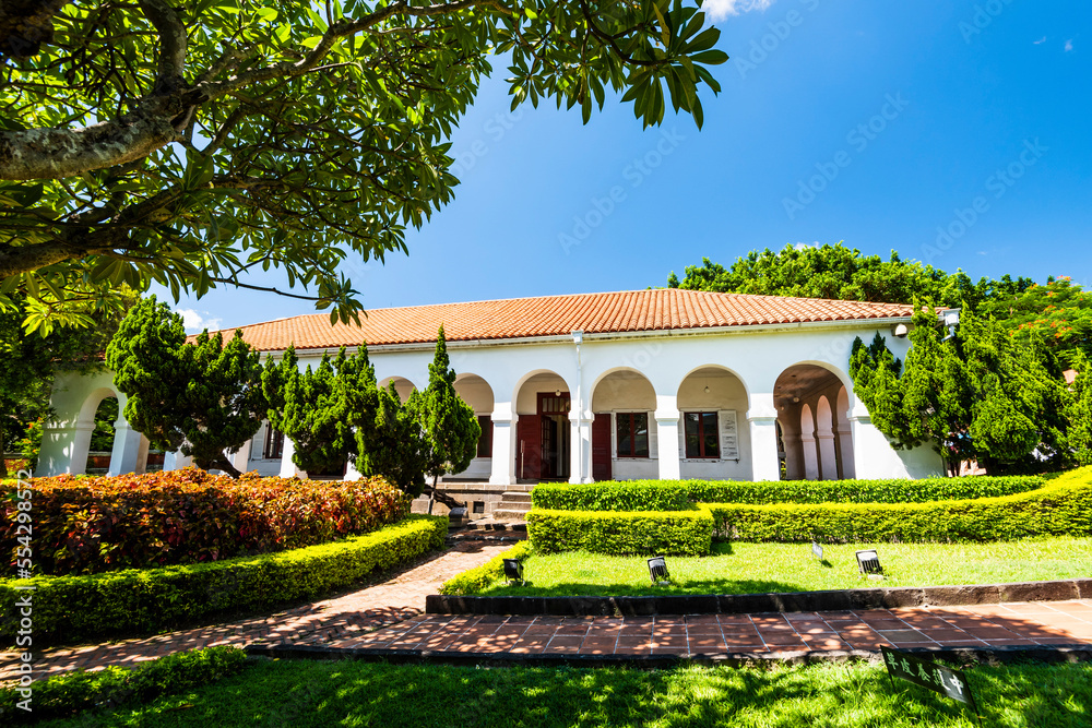 View of Former Tamsui Customs Officer's Residence in New Taipei City ...