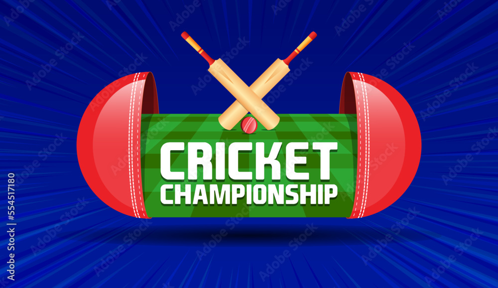 Cricket Championship Logo, Mnemonic, Symbol, Icon, label, Banner or ...