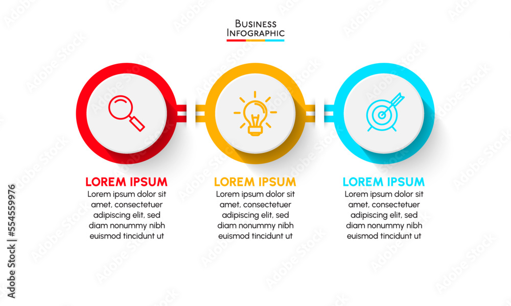 Business data visualization. timeline infographic icons designed for ...