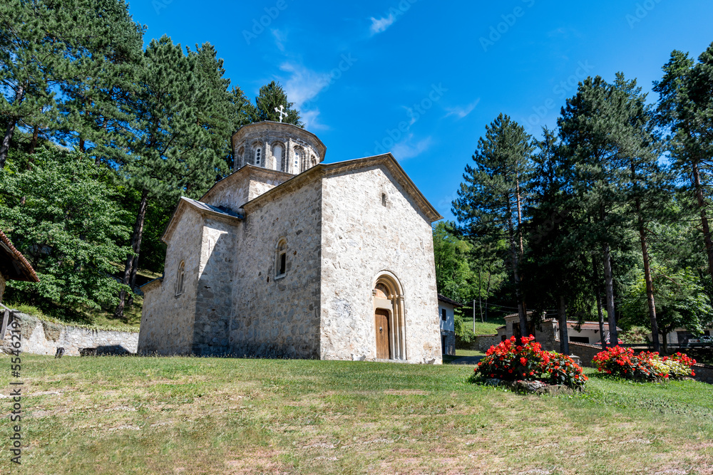 Orthodox Christian Monastery. Serbian Monastery of the Holy Trinity ...
