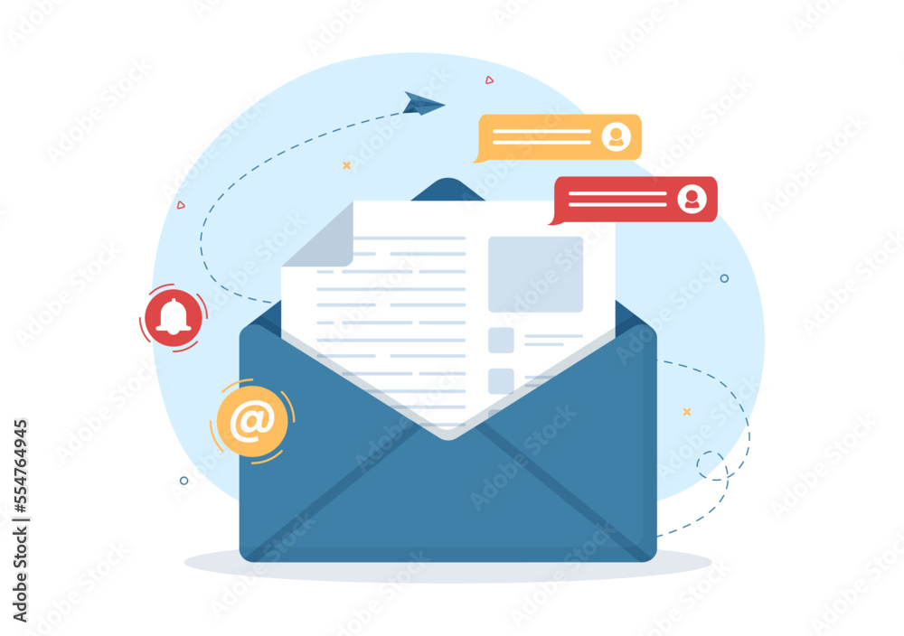 Email Service with Correspondence Delivery, Electronic Mail Message and ...