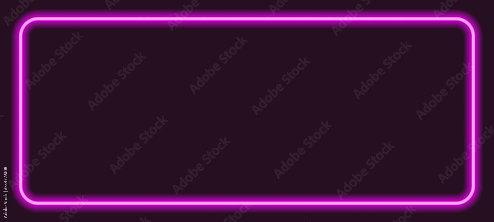 Ilustración de Stock Illuminate Rectangle With Rounded Corners Frames ...