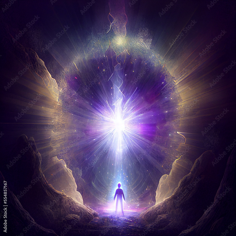 Healing images of awakening, enlightenment and awakening of ...