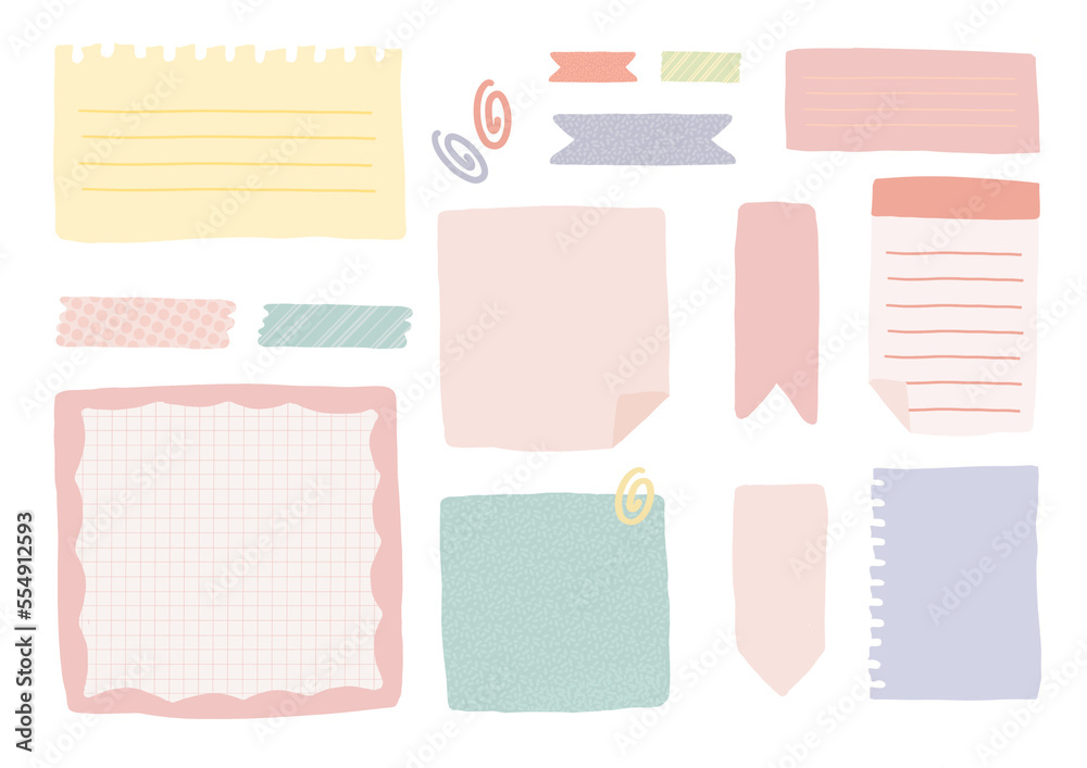 Cute Notebook Paper Background
