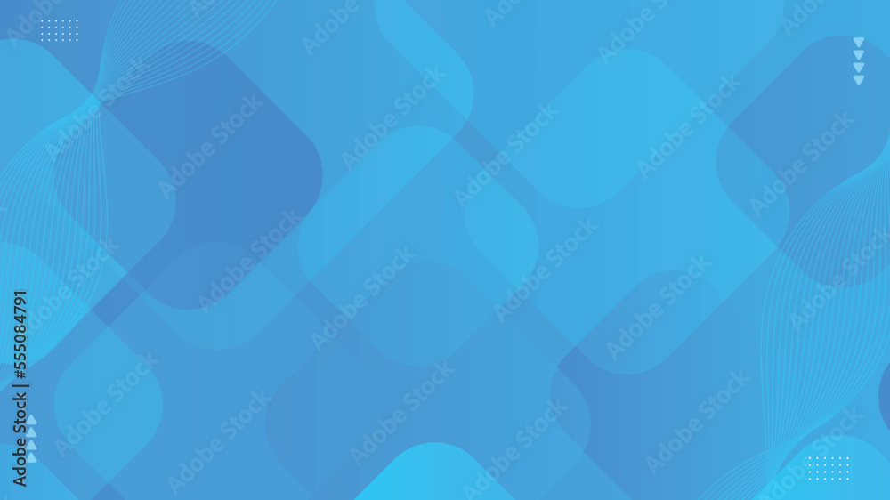 Blue background with geometric shapes for powerpoint background ...