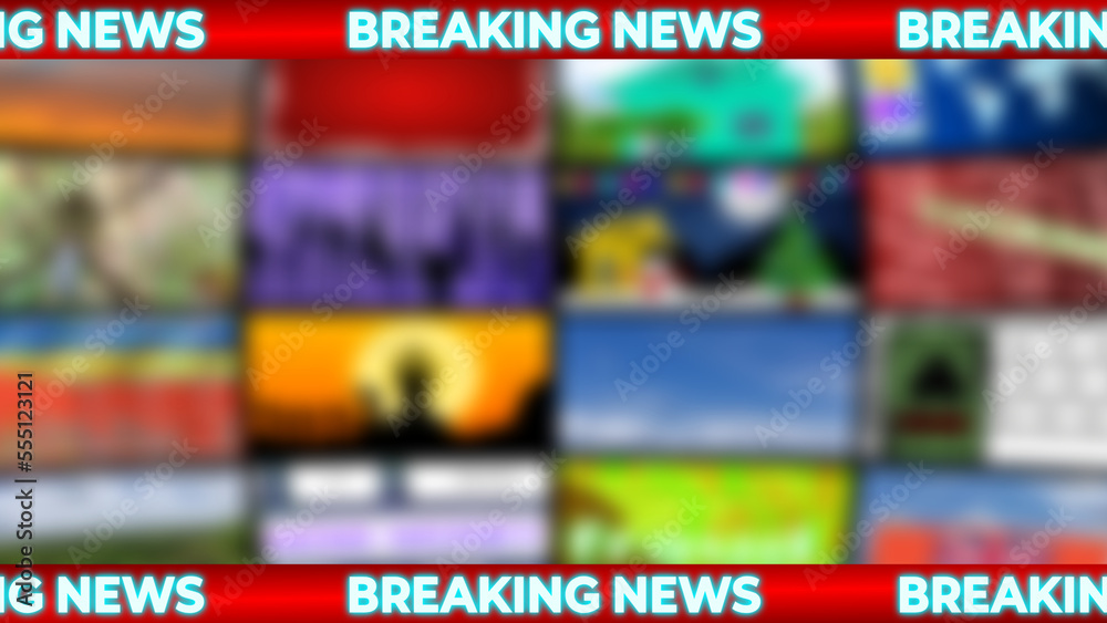 news green screen background illustration image on blur background ...