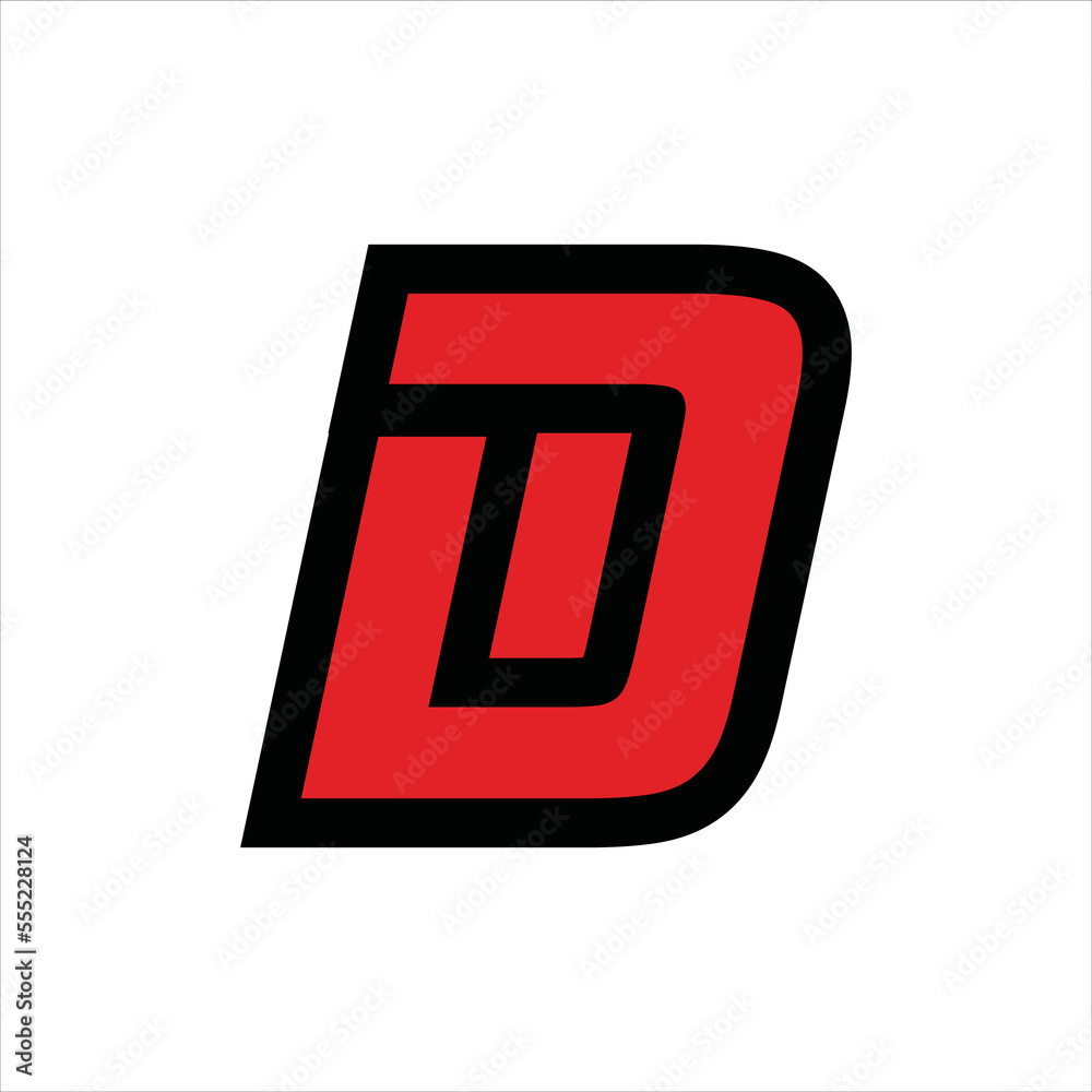 letter dp logo vector emblem template Stock Vector | Adobe Stock