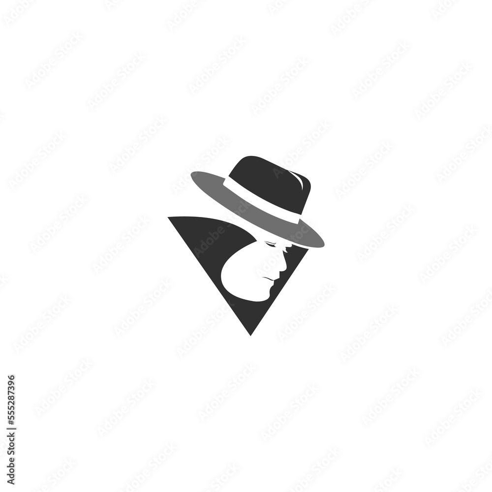 Human Face Inspired Logo Designs Stock Vector | Adobe Stock