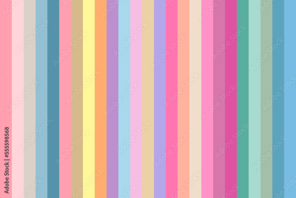 Pastel color palette collection background. Vector EPS 10. Soft Palette ...