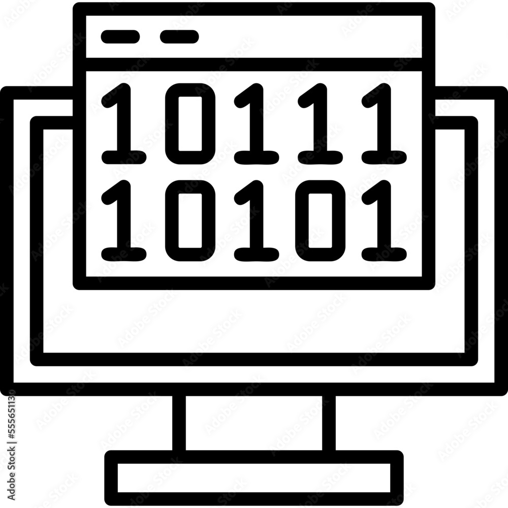 Encoder Icon Stock Vector | Adobe Stock