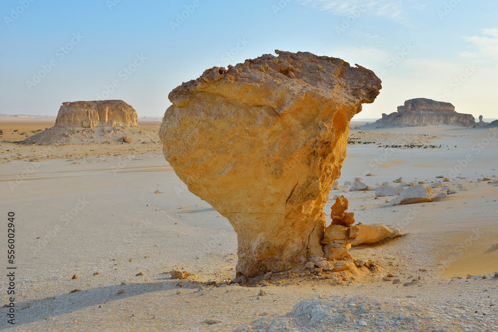Rock Formation in Desert, Matruh Governorate, Libyan Desert, Sahara ...