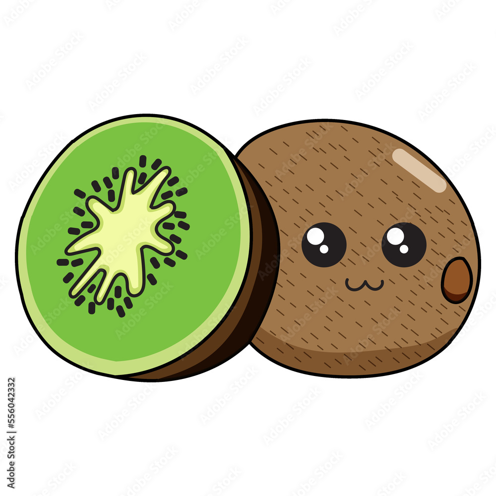 Illustration Stock Fruit Alphabet Clip Art, Fruit A to Z Clipart, Cute ...