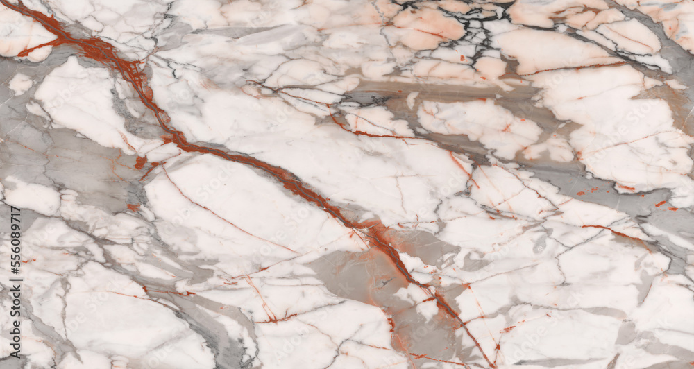 Calacatta gold white marble texture background with outlined golden and ...