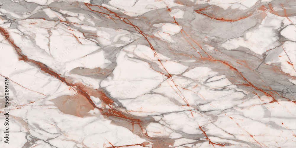 Calacatta gold white marble texture background with outlined golden and ...