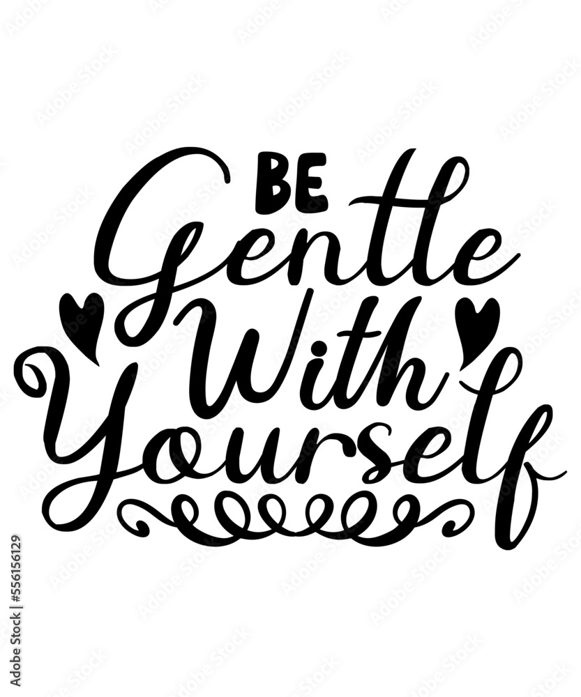 Positive Quotes SVG Bundle, Hand-lettered Quotes svg, Happy Svg ...