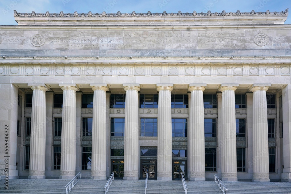 Ann Arbor, Michigan - The campus of the University of Michigan ...