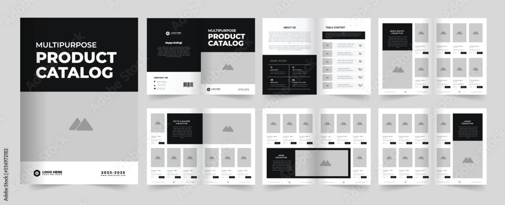 Catalog and catalogue design, a4 print ready catalog. Product catalog ...
