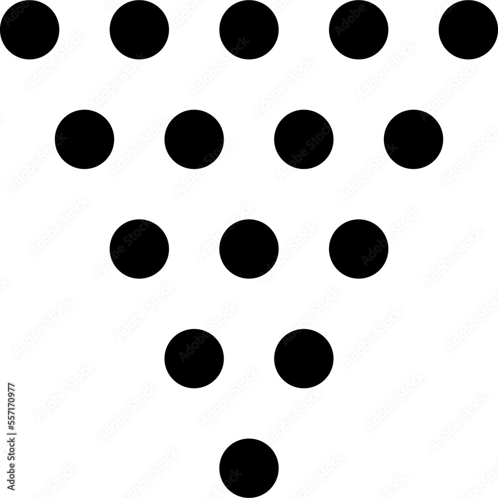 dotted triangle thin line edit, editing icon Stock Illustration | Adobe ...