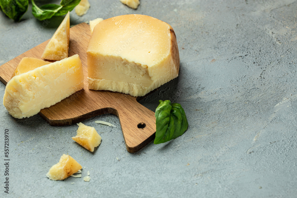 gruyere hard yellow cheese. a traditional Swiss hard yellow cheese ...