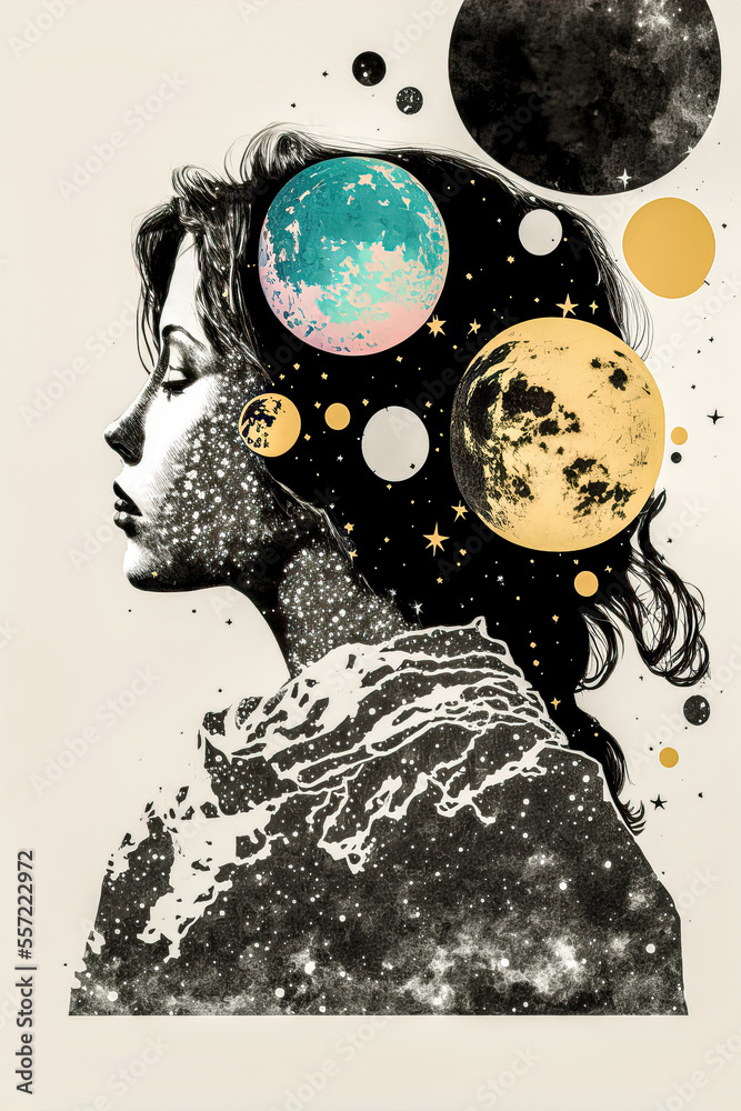 Ilustración de Stock Pop-Scene Pop-Art Pop-Zine Graphics Publication ...