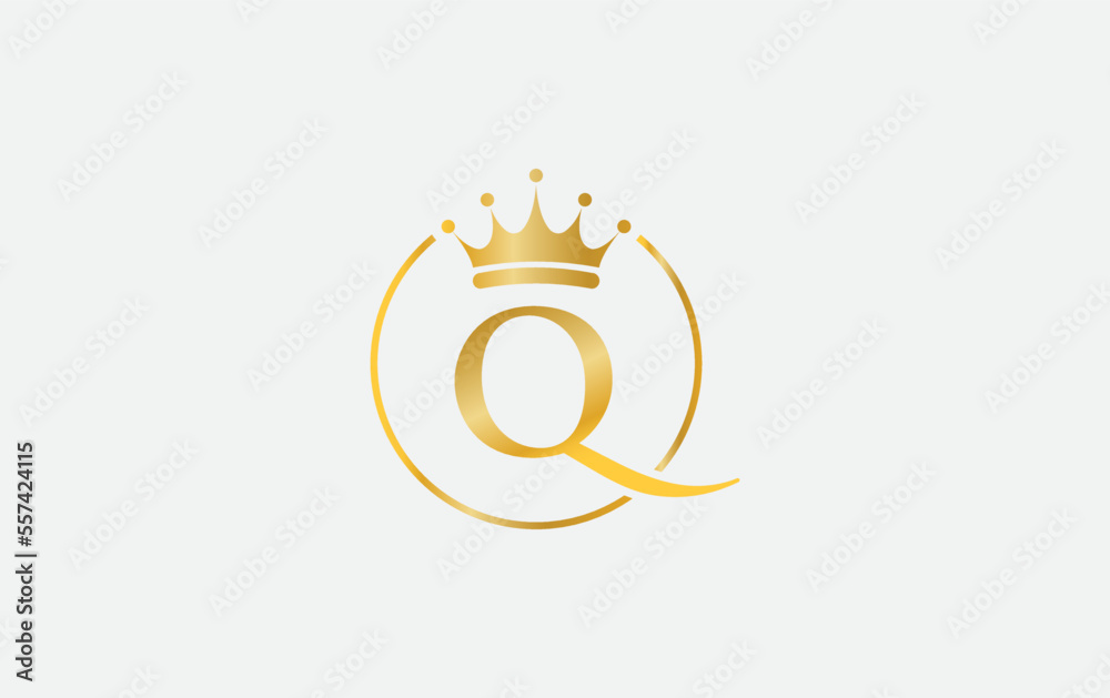 Royal vintage crown icon and golden jewel king crown symbol vector ...