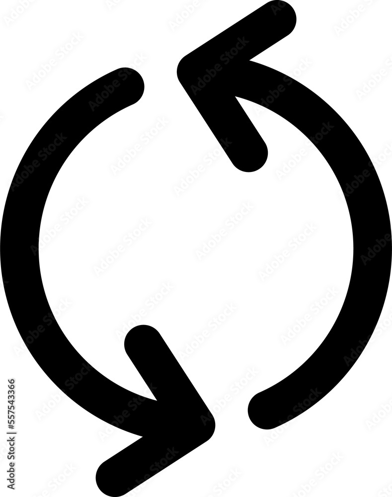 Recycle icon arrow symbol. Recycling cycle sign. Recycled logo, png ...