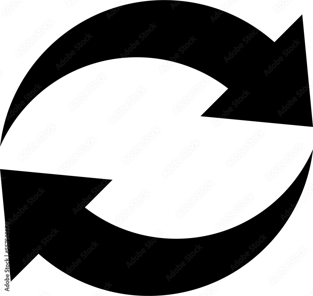 Recycle icon arrow symbol. Recycling cycle sign. Recycled logo, png ...