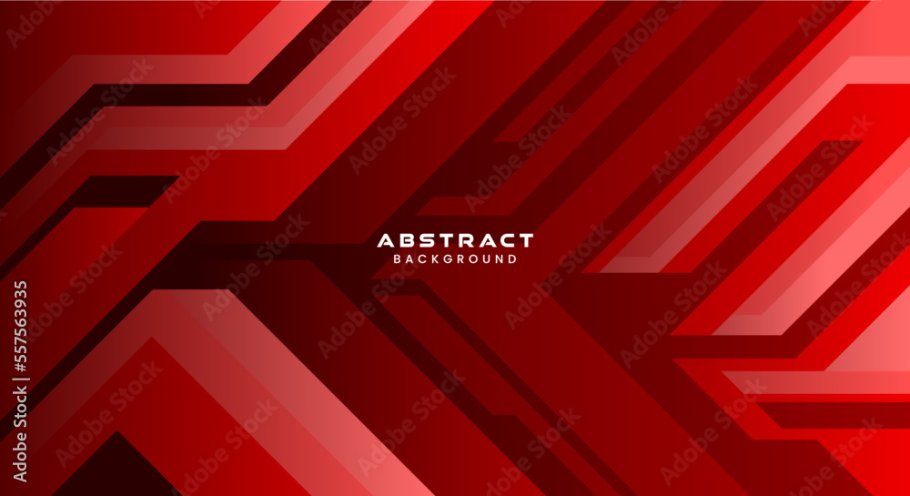 Modern red tech background Stock Vector | Adobe Stock