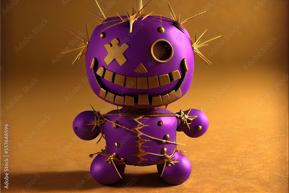 Voodoo Doll - A modern voodoo doll created in a modern animation style ...