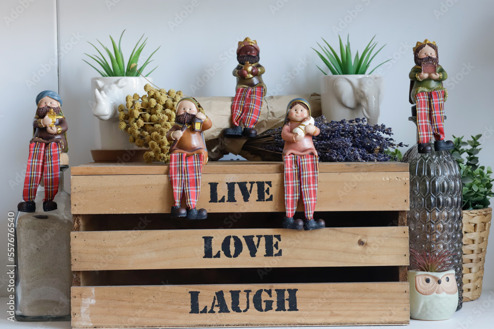 Los tres reyes magos, Melchor, Gaspar y Baltasar // The three wise men ...