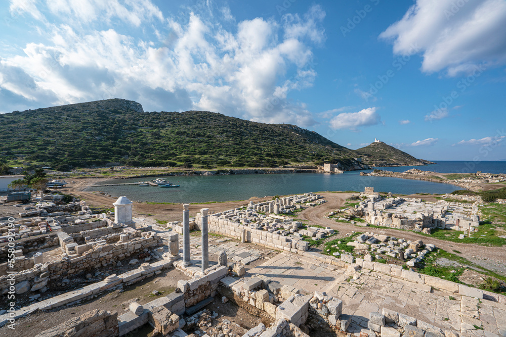Amazing views from Knidos, which was a Greek city in ancient Caria in ...
