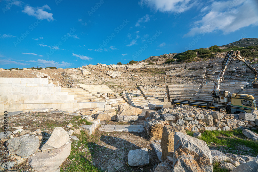 Amazing views from Knidos, which was a Greek city in ancient Caria in ...