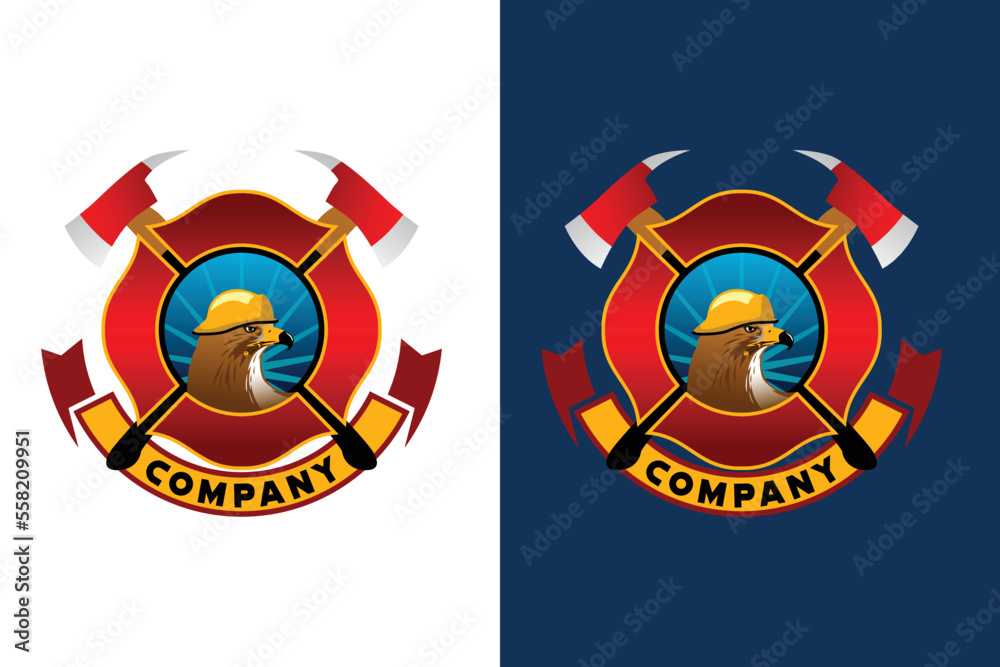 eagle firefighter helmet tools and equipment Fire department badges ...