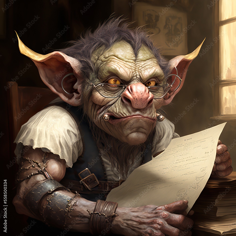 Patent troll writing angry letter on a paper, concept of patent trolls ...