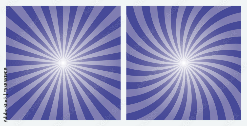 Dark Slate Purple sunburst recto background template. Rectangular ...