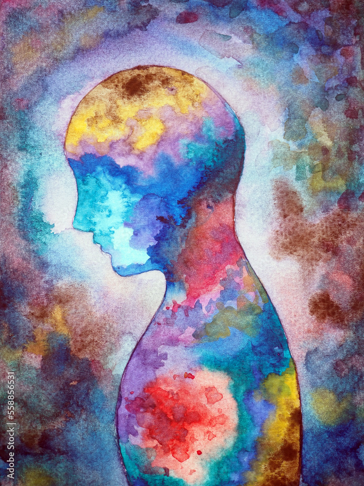 human head body mind mental health healing soul spiritual sad pain ...