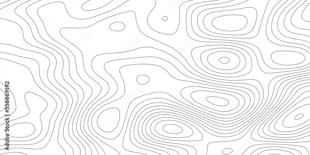 Topographic map background geographic line map with elevation ...