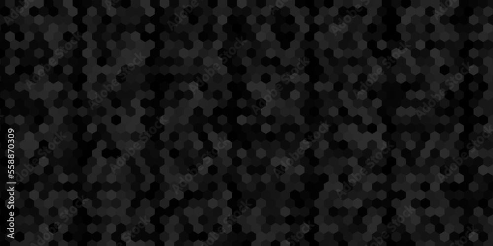 Black and white background. Realistic geometric mesh cells texture ...