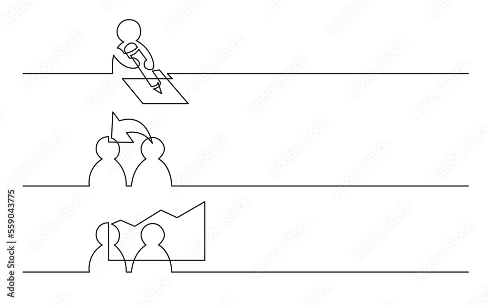 PNG image with transparent background of continuous line drawing of ...