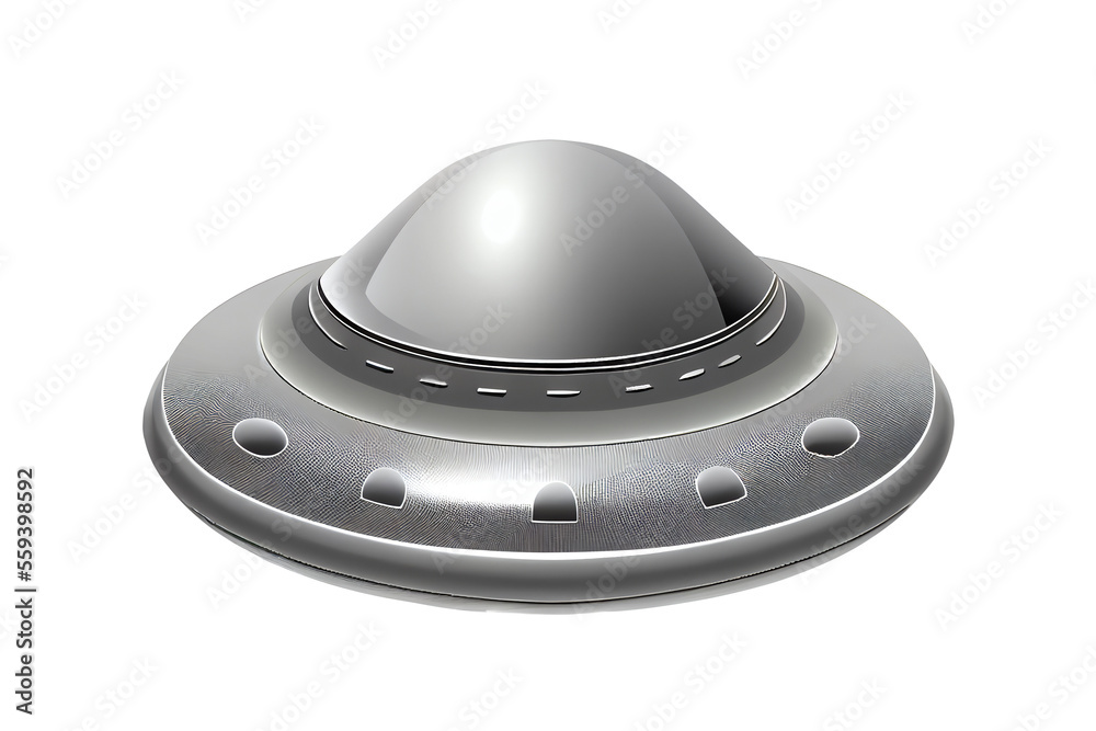 UFO flying saucer spaceship from outer space which is an alien craft ...