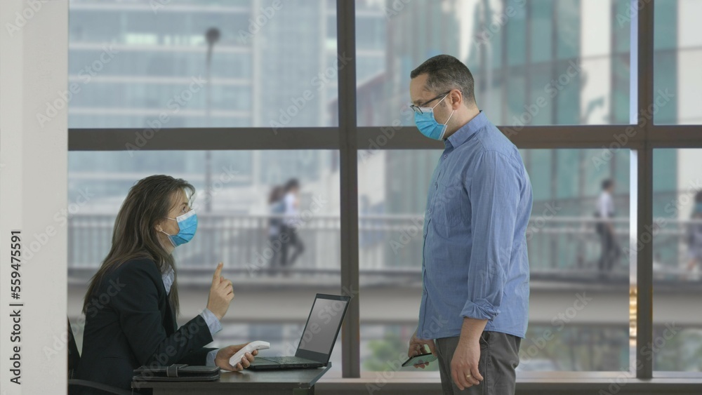 Person rejected by scanning invalid digital health passport certificate ...