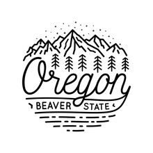 Oregon State Poster Free Stock Photo - Public Domain Pictures