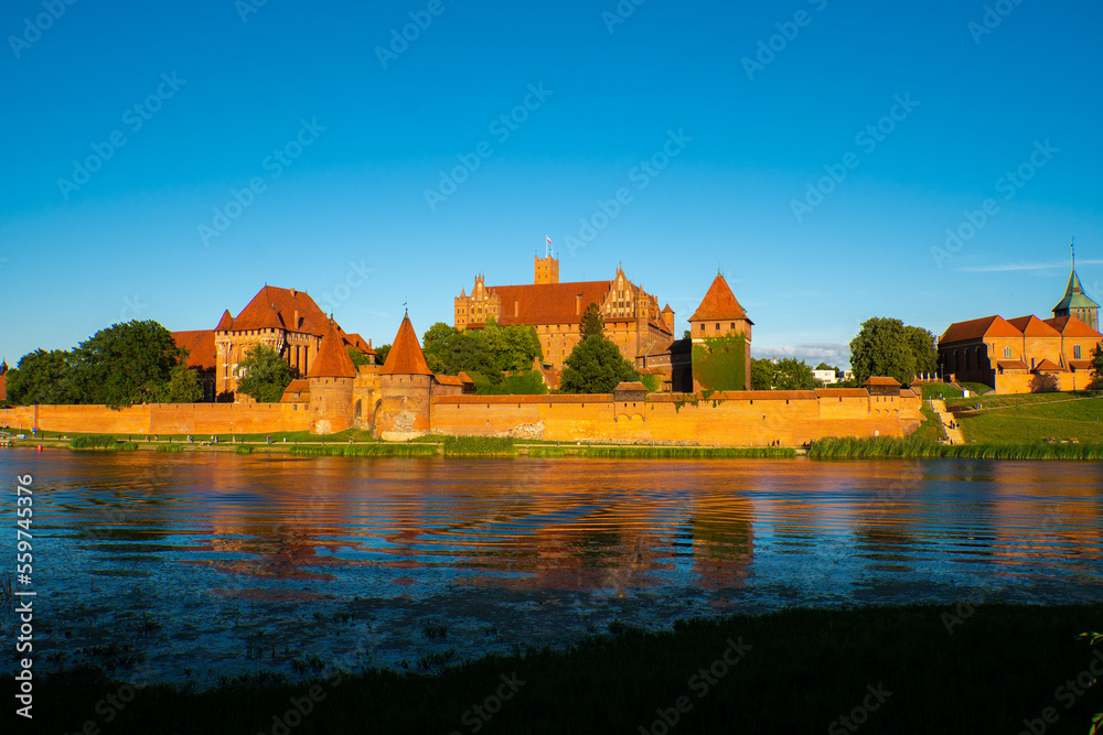 Marienburg Castle the largest medieval brick castle in the world in the ...